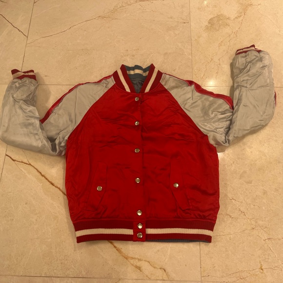 Marc Jacobs | Jackets & Coats | Marc Jacobs Reversible Varsity Jacket ...